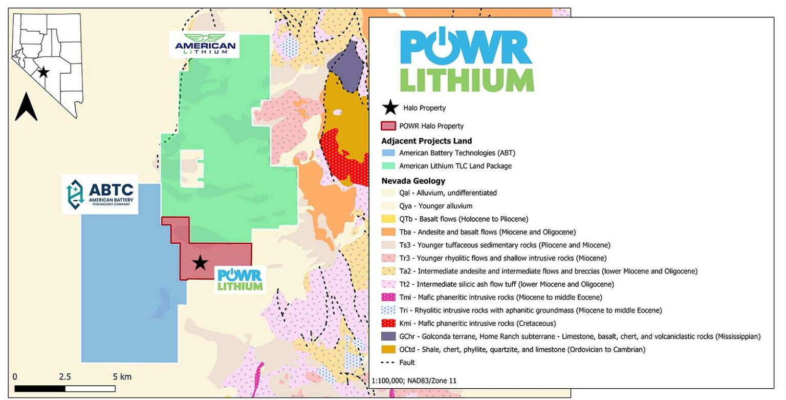 Halo Lithium Project - POWR Lithium